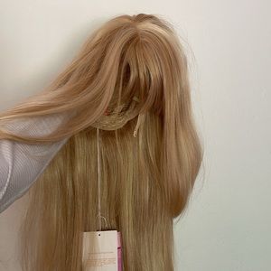 New Look Wigs | Hair | New Look Long Blonde Layered Wig With Highlights ...